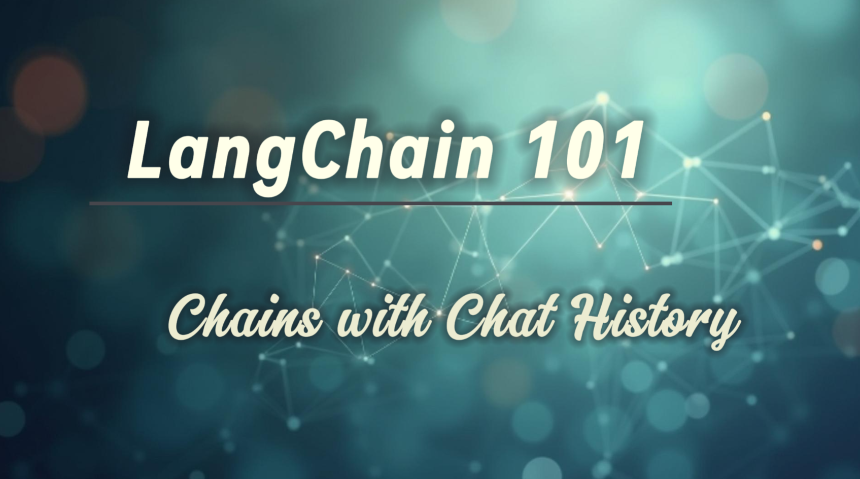 Langchain: Chains with Chat history – Two Pagers